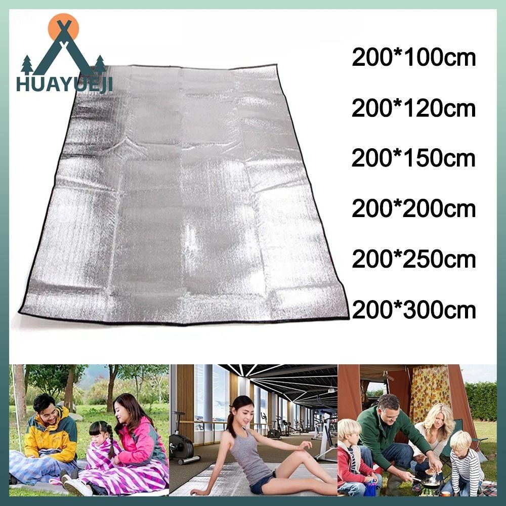 HUAYUEJI Camping Mat, Tent Footprint Reflecting Heat Thermal Insulation ...
