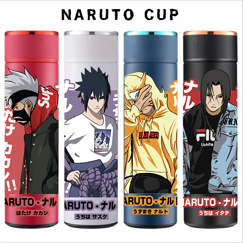 Trendy 304 stainless steel anime Uzumaki Naruto Uchiha Sasuke Kakashi ...