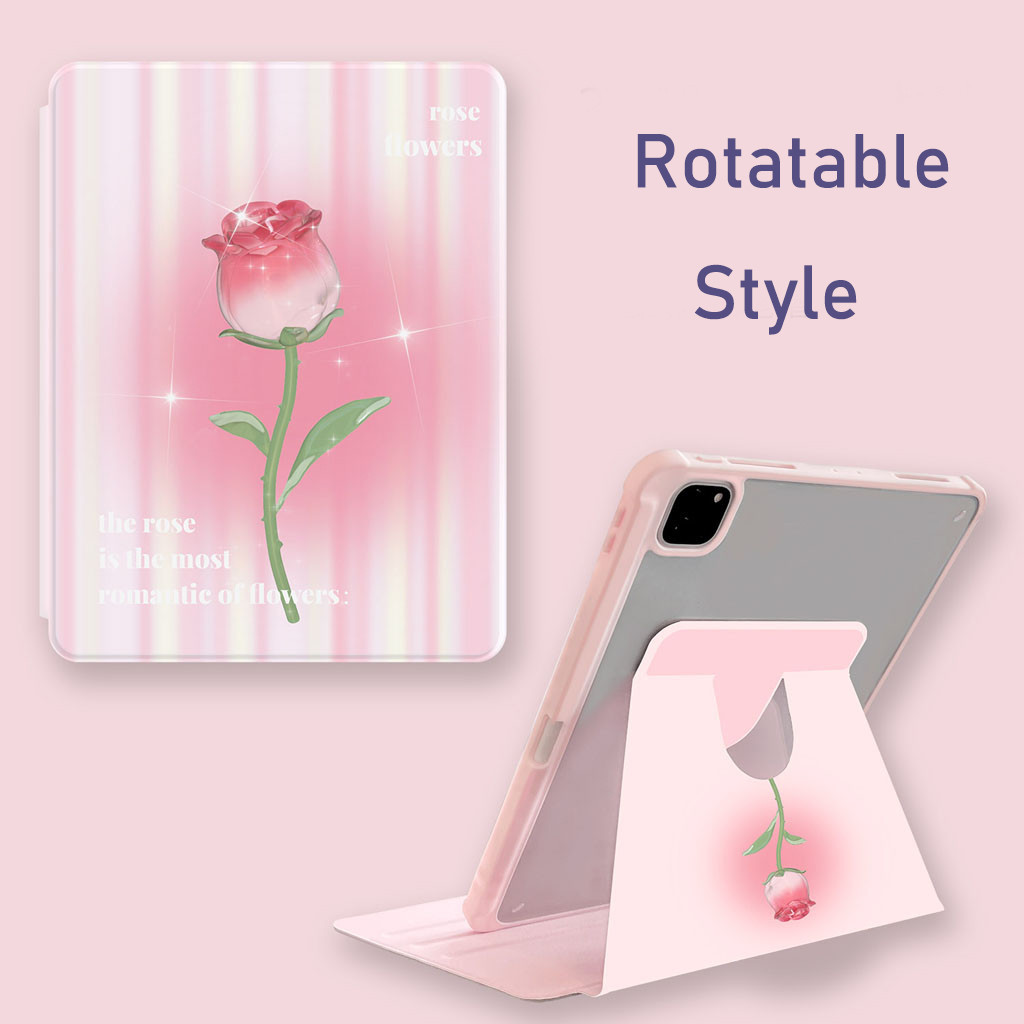 Casing Rotatable For IPad Mini6 Mini7 5 6 7 8 9 10th 11th a16 Air2 Air3 ...