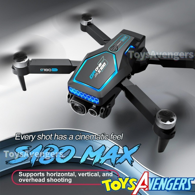 Brushless Motor Dual Cameras Drones with Electric Angle Adjustment Mode ...
