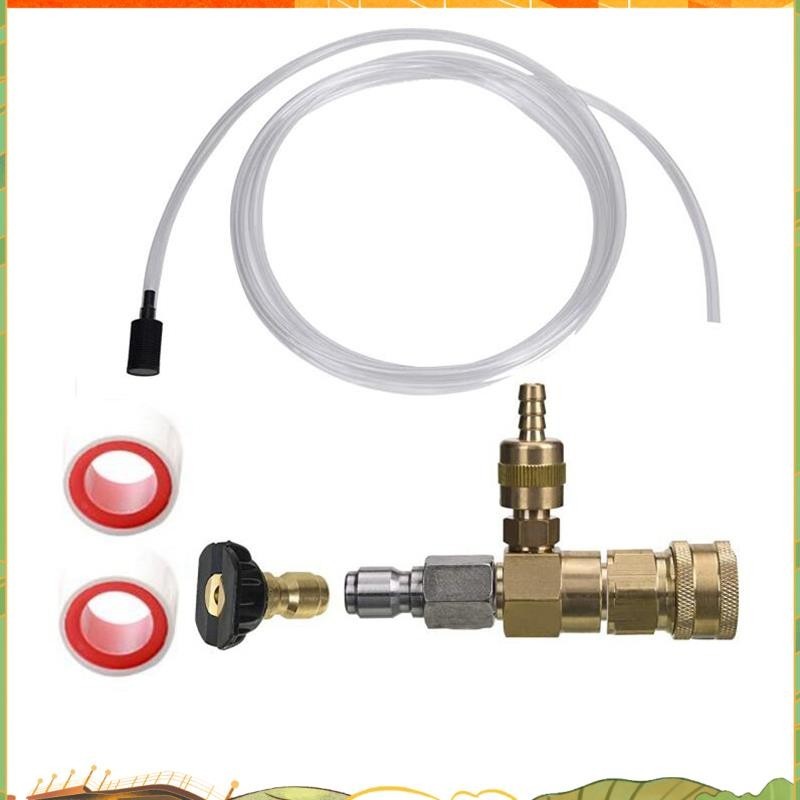 Adjustable Chemical Injector Kit,Soap Chemical Injector for Pressure ...