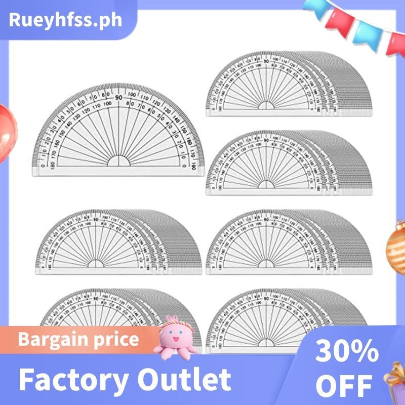 Excellent 100 Piece Math Protractors Protractors Bulk for Classroom ...