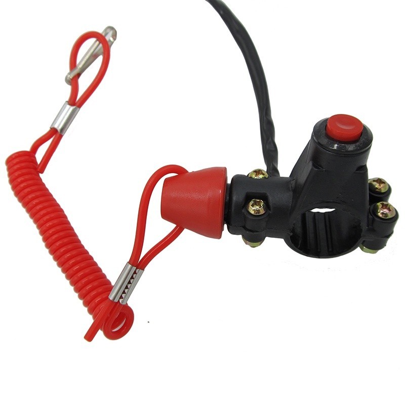 RR+`Emergency Stop Switch Button Kill Practical Lanyard Boat Cut Off ...