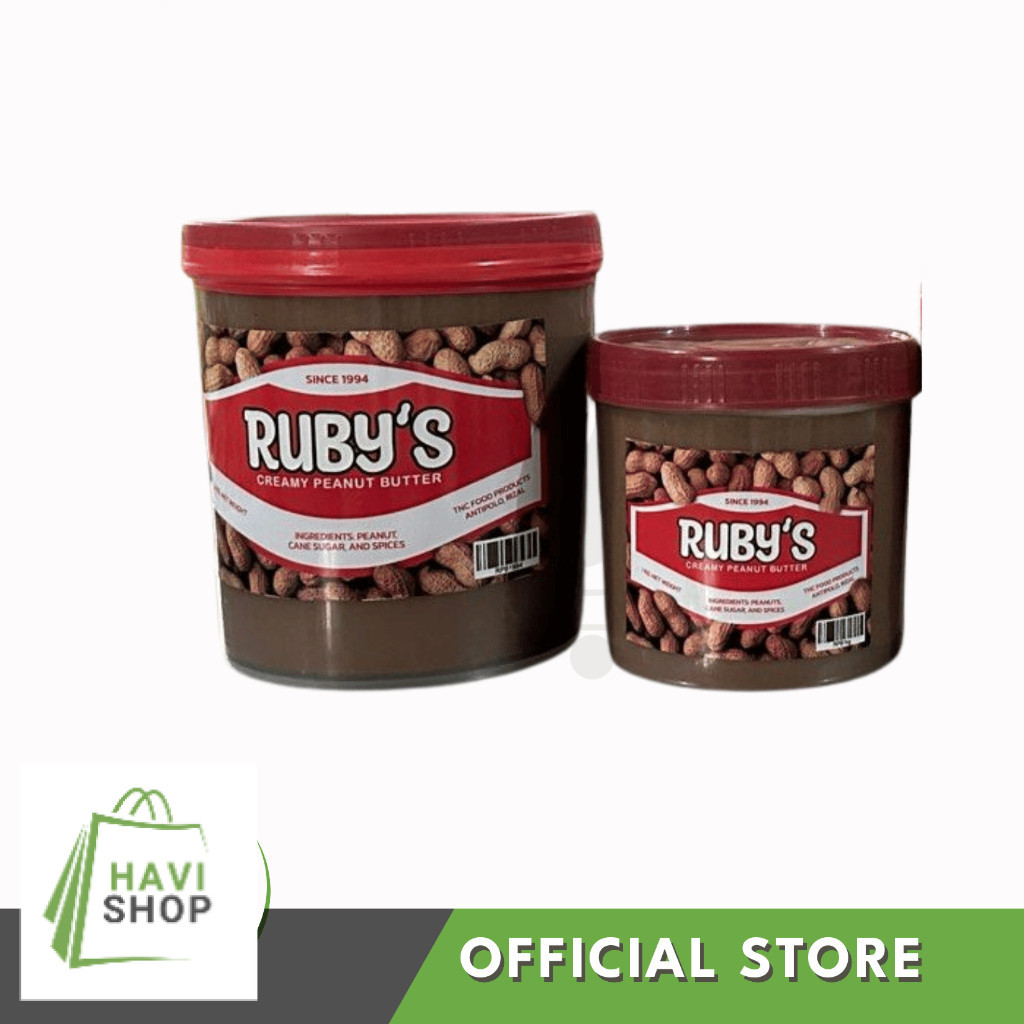 Peanut Butter Spread Rubys (Palaman Kare Kare) 1kg 2kg HAVI SHOP ...