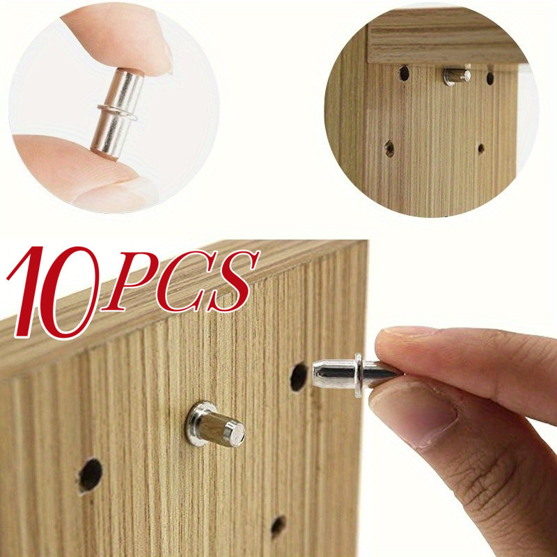 10pcs Adjustable Shelf Support Connecting Pin Bottom Bracket Support ...