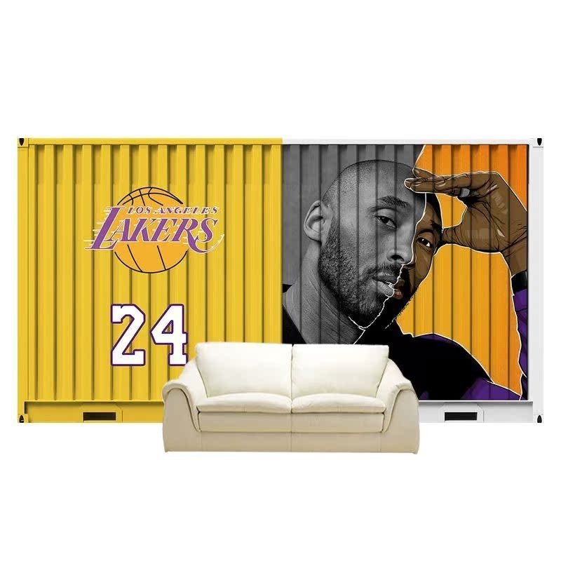 Kobe Wallpaper Basketball Hall Theme Room Decoration NBA Wall Cloth ...