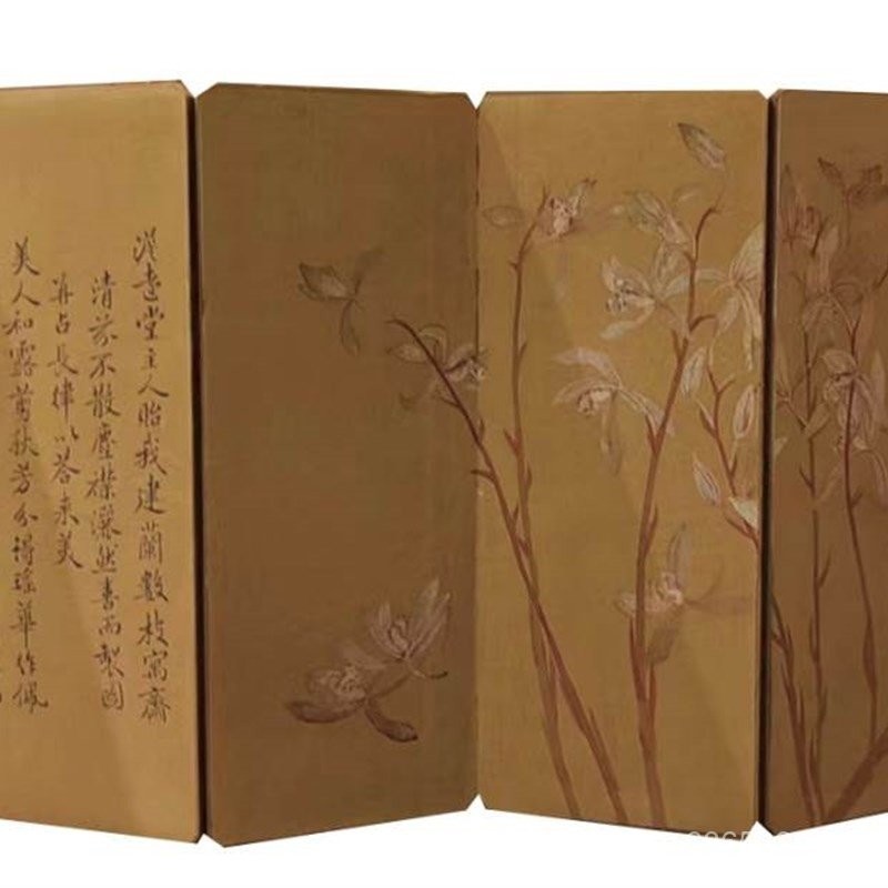 Artistic Chinese Style Screen Painting l Decorative Screen Tea Room ...