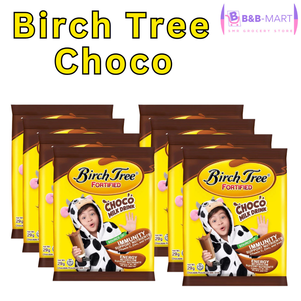 Birch Tree Chocolate Drinks 8 Pieces Grocery Grade Choco Drinks ...