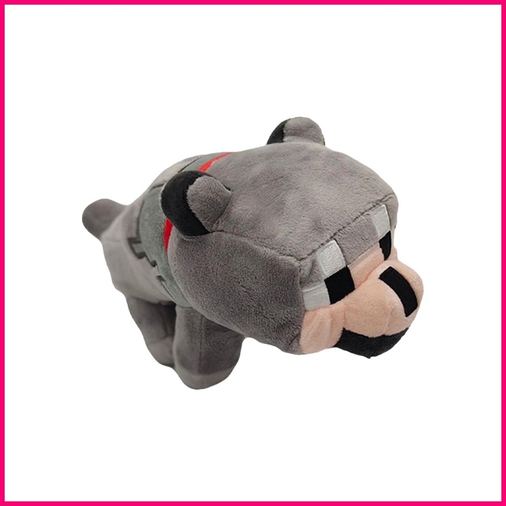 For Minecraft Stuffed Anime Character Toy Stuffed Chicken Wolf Yellow ...