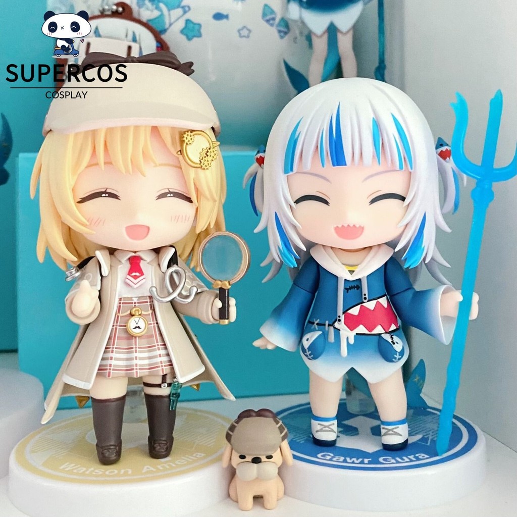 Hololive Nendoroid Gawr Gura Action Figure Amelia Watson Cute Model ...