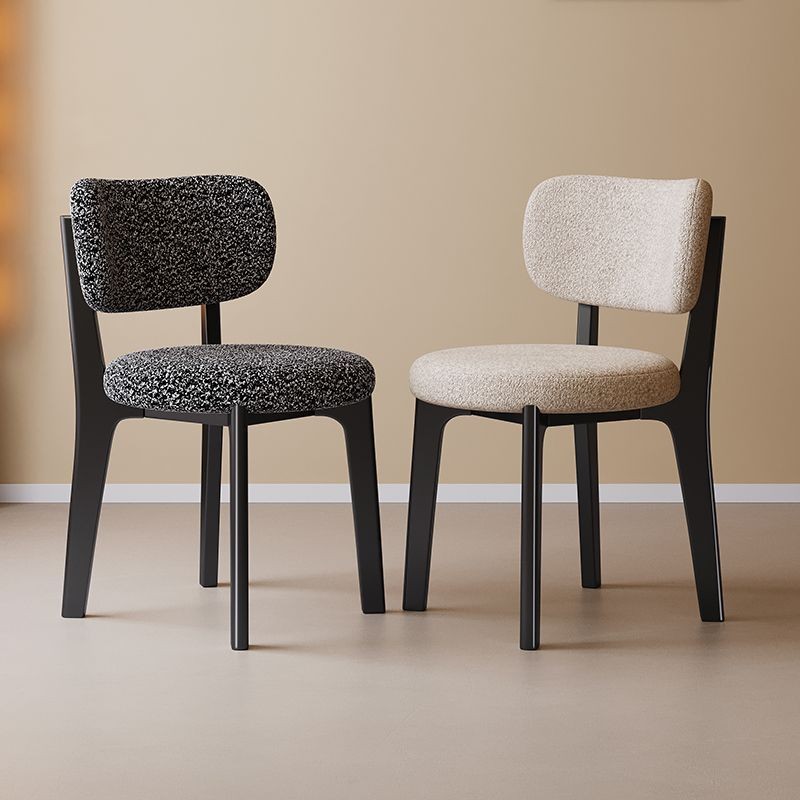 Nordic Italian Style Solid Wood Dining Chair for Home Simple Dining ...