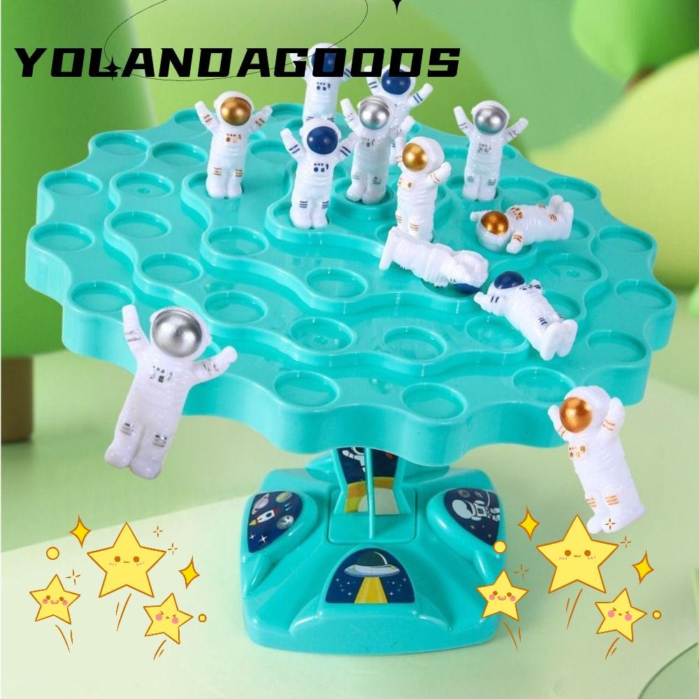 YOLA Astronaut Frog Balancing Toy, Stackable Parent-Child Interaction ...