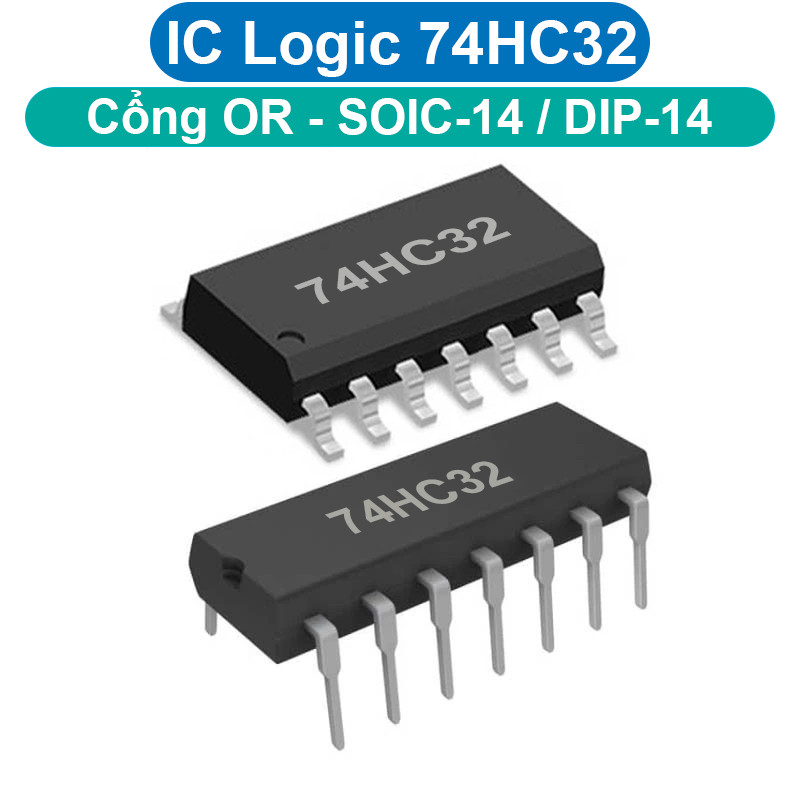(10 pieces) IC Logic gate OR 2 inputs 74HC32 pin / pin | Shopee Philippines