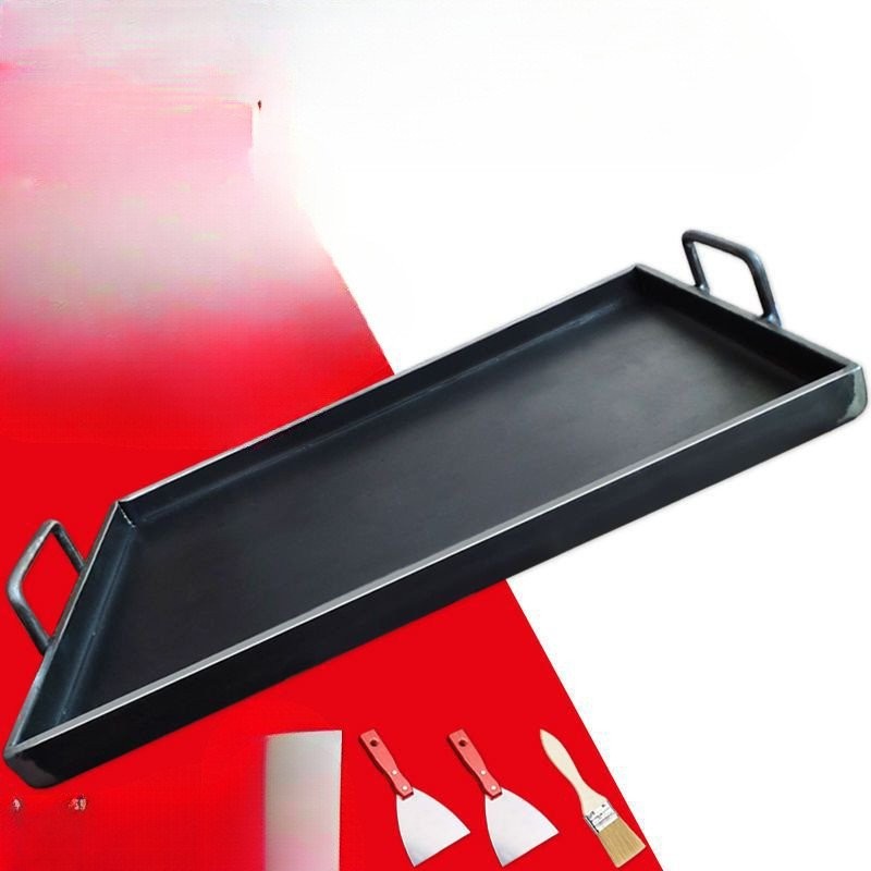 Commercial Iron Plate Teppanyaki Grill Plate Home Barbecue Cold Noodles ...