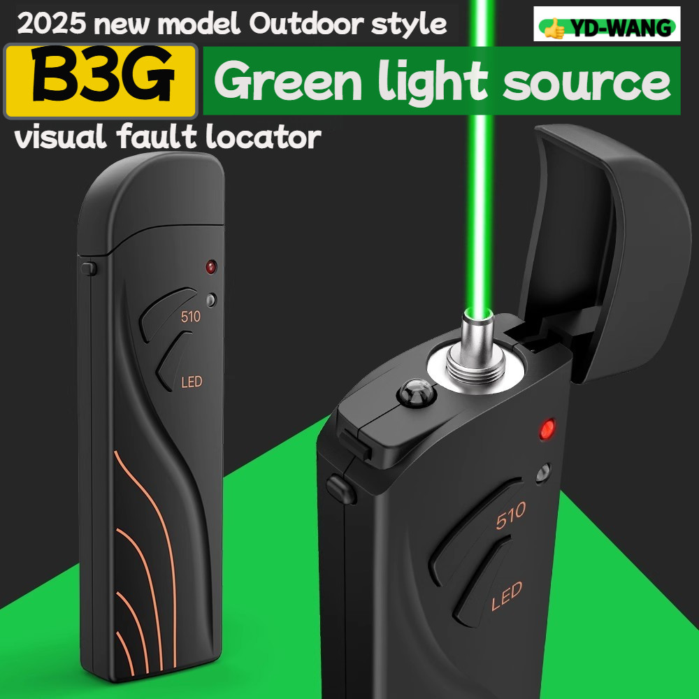 Fiber Optic Green Light Pen visual fault locator 15km Green Light ...