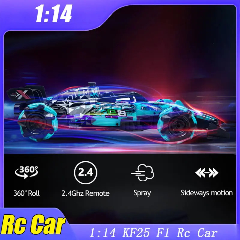 1:14 Kf25 F1 Rc Car Spray Drift Stunt Formula Car Gesture Sensing ...