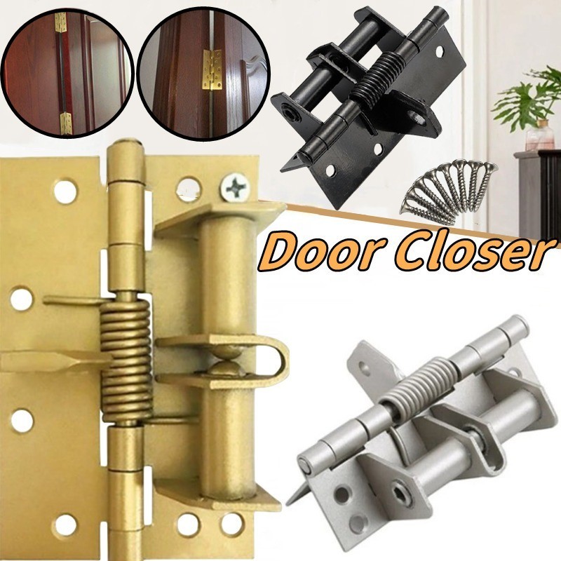 Door Closer 90 Degree Right Angle Locator Automatic Closing Hinge ...