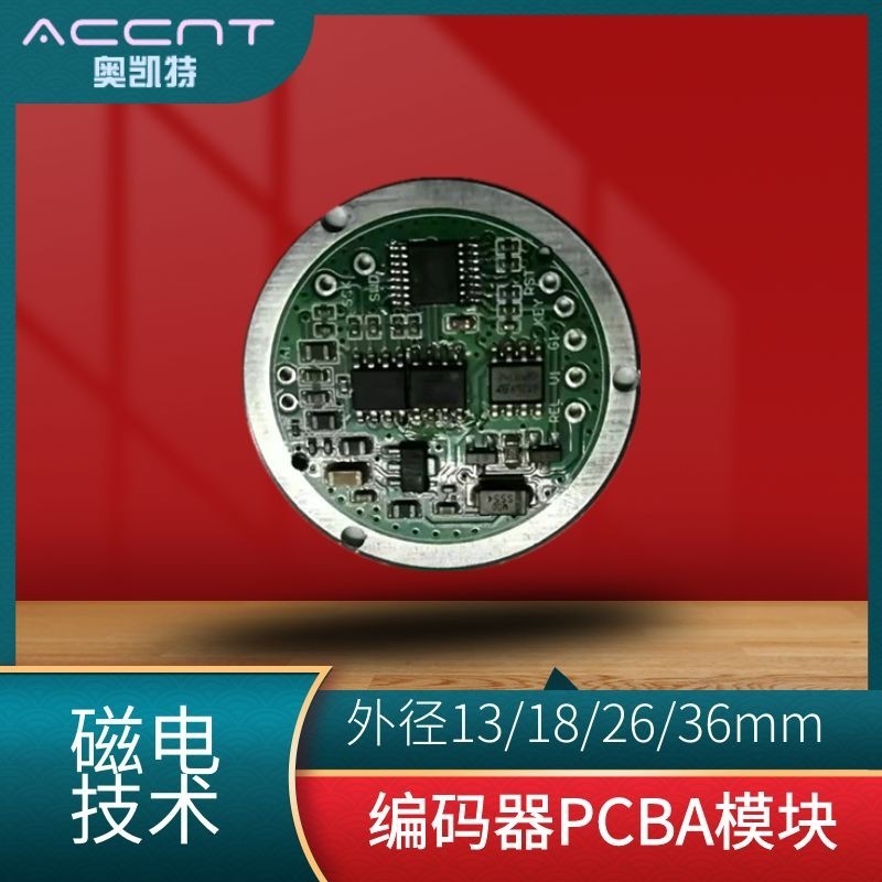 Mini Magnetic Bearingless Split Type SPI/ABZ/RS485 Rotating Encoder ...