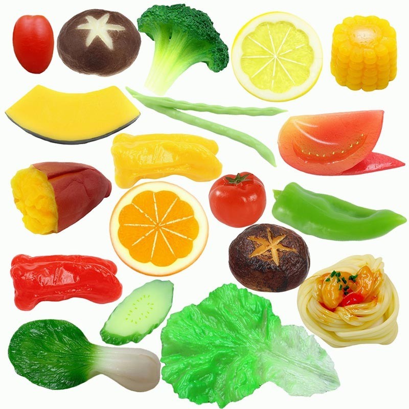 【50 Styles】Realistic Artificial Fake Vegetables Lifelike Decorative PVC ...
