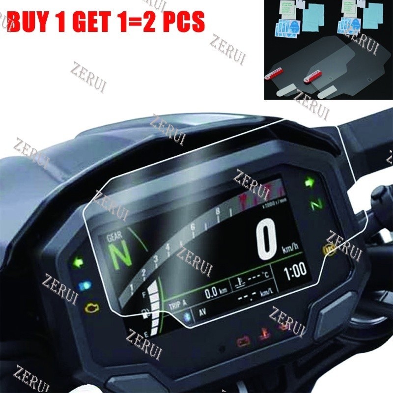ZR For Motorcycle Speedometer Scratch Cluster Screen Protection Film ...