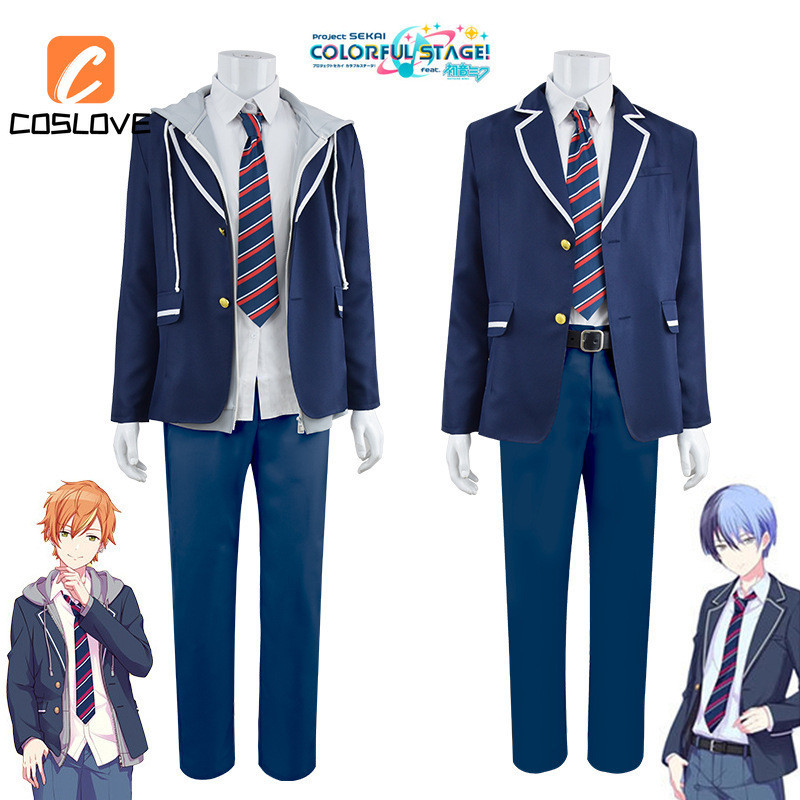 Project Sekai Colorful Stage Shinonome Akito Cosplay Full Set Costume ...