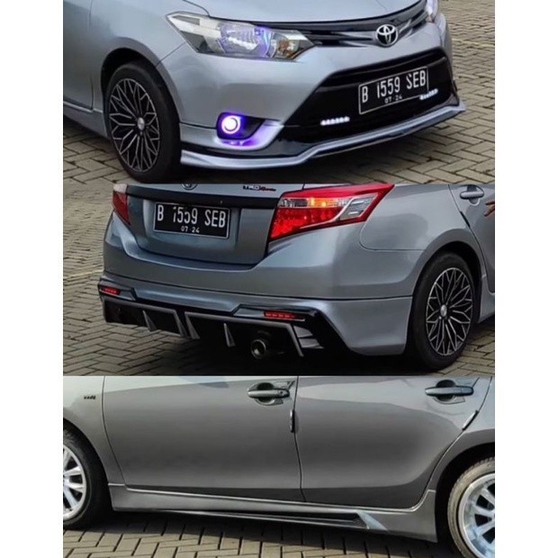 Vios gen 3 Bodykit IN INDONESIA frp1 material without paint grt sl15 ...