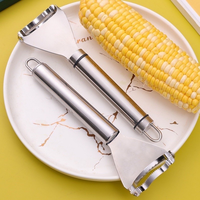 Corn Thresher Stainless Steel 304 Corn Peeler Kitchen Cutter Cob Peeler ...