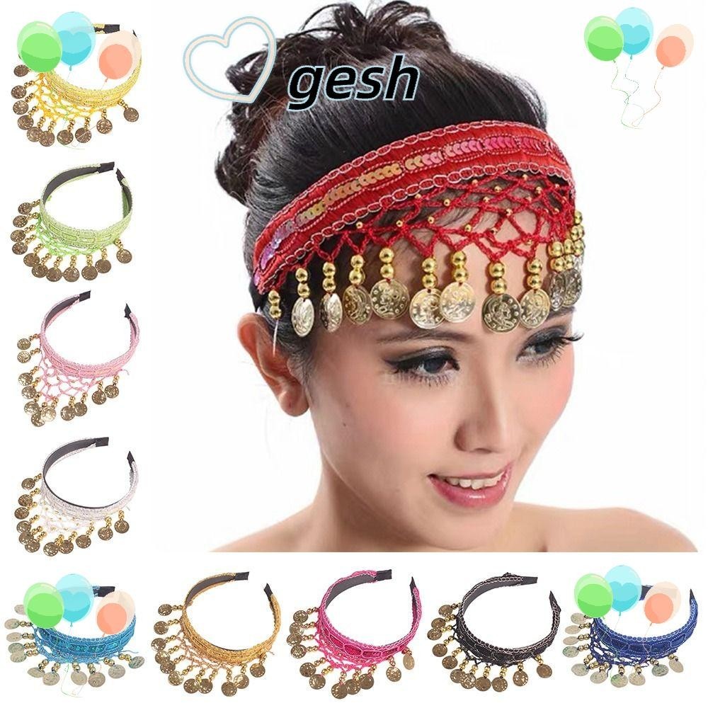 GESH1 Hair Hoop, Belly Dance Costumes Stage Performance Accessories ...