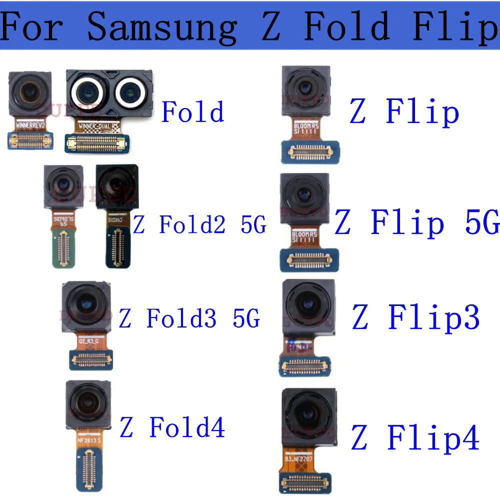Front Camera Module Flex For Samsung Galaxy Z Fold Fold2 Fold3 Fold4 ...