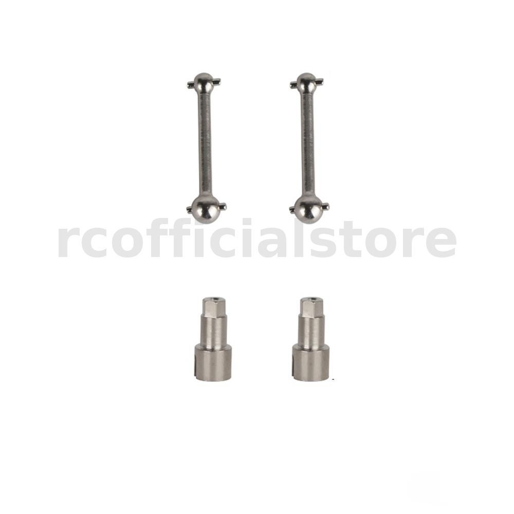 2PCS LDRC 1802 1803 A01 A02 1/18 RC Car Upgraded Parts Metal Drive ...