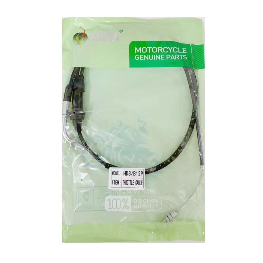 MOTO MOTORCYCLE PARTS THROTTLE CABLE FOR MIO/BARAKO/TMX/SHOGUN/FURY ...