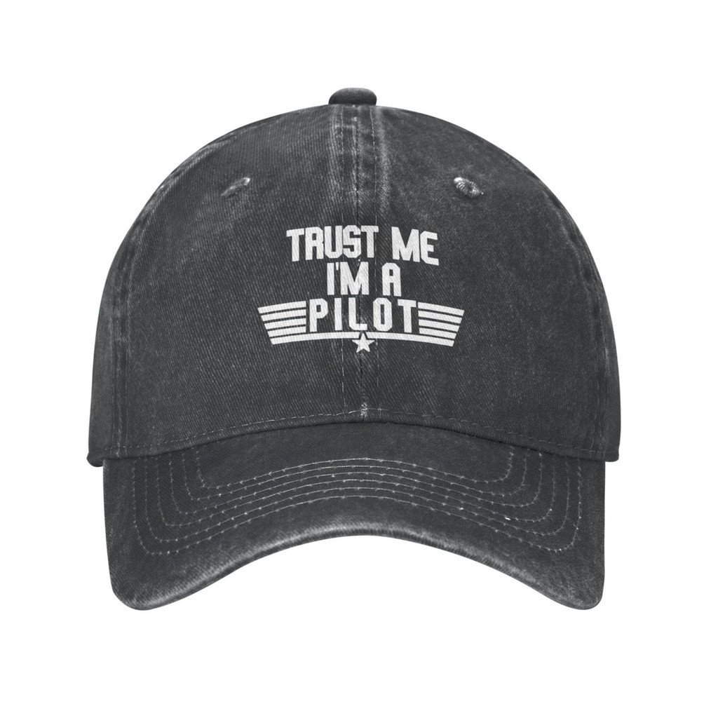 Trust Me I'M A Pilot Dad Husband Airplane Driver Casquette Adjustable ...