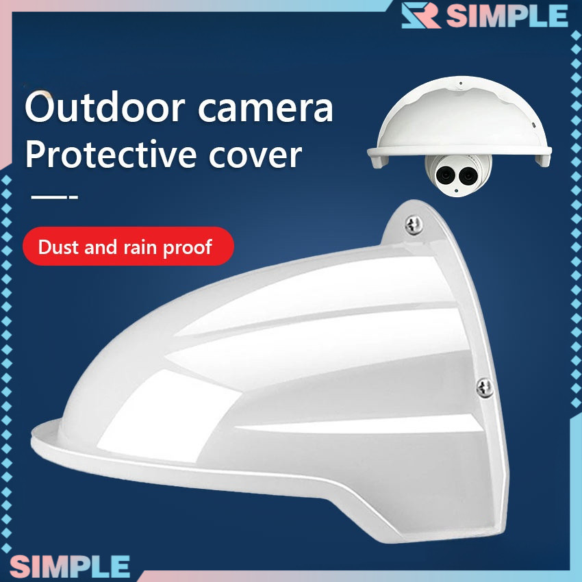 CCTV Camera Cover Waterproof Rainproof Wall Rain Sun Shield Anti-Glare ...