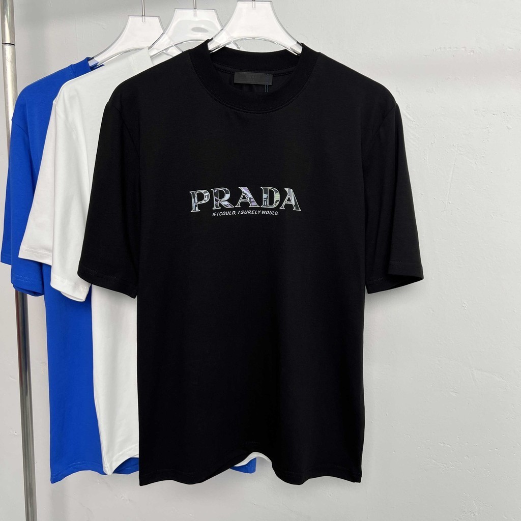 13682ac European handsome fashion brand Instagram summer printed pure ...