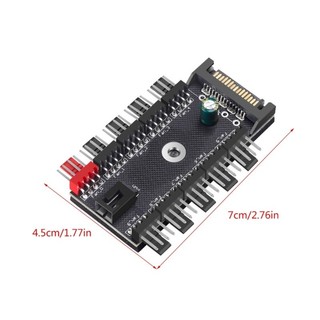fofo 4Pin PWM Cooling Fan HUBs Splitters Increase Air Circulation for ...