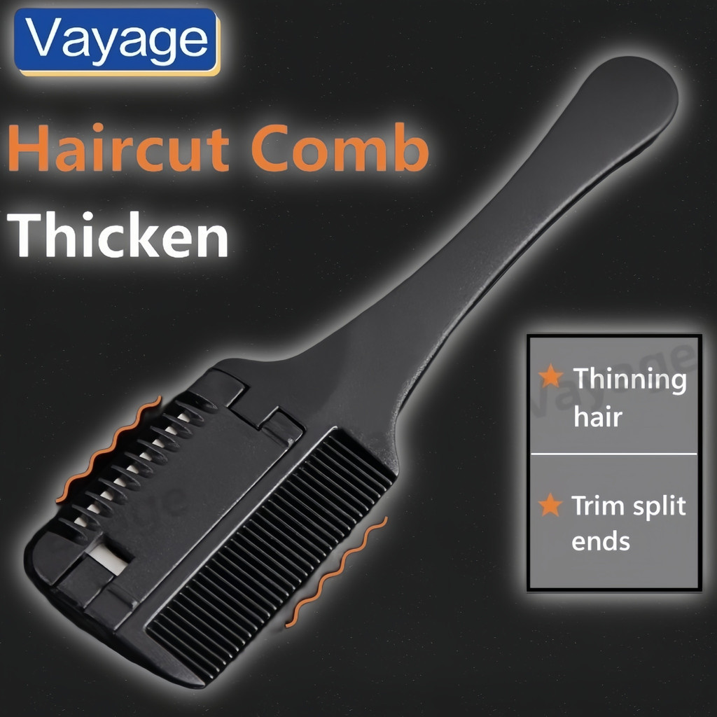 Pro Salon Styling Haircut Comb 2in1 Barber Multi-function Single Sided ...