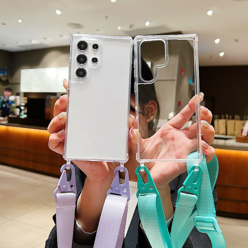 Crossbody Case For Samsung S22 Ultra S22 Plus A54 A14 A34 A24 S20 S21 ...