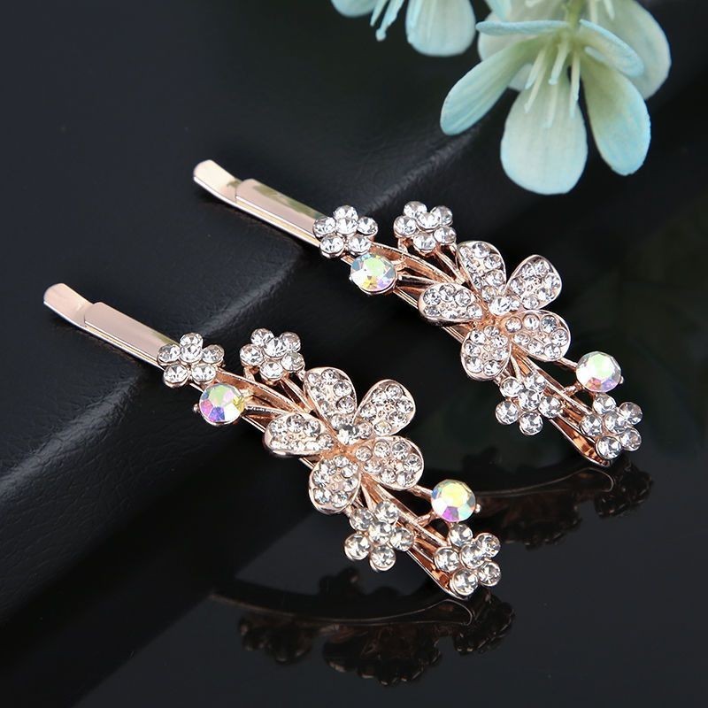 New Style Diamond Butterfly Hair Clip Ladies Korean Version Side Clip ...