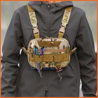 Fly Fishing Chest Pack Back Mesh Oxford Cloth Chest Pack with Large ...