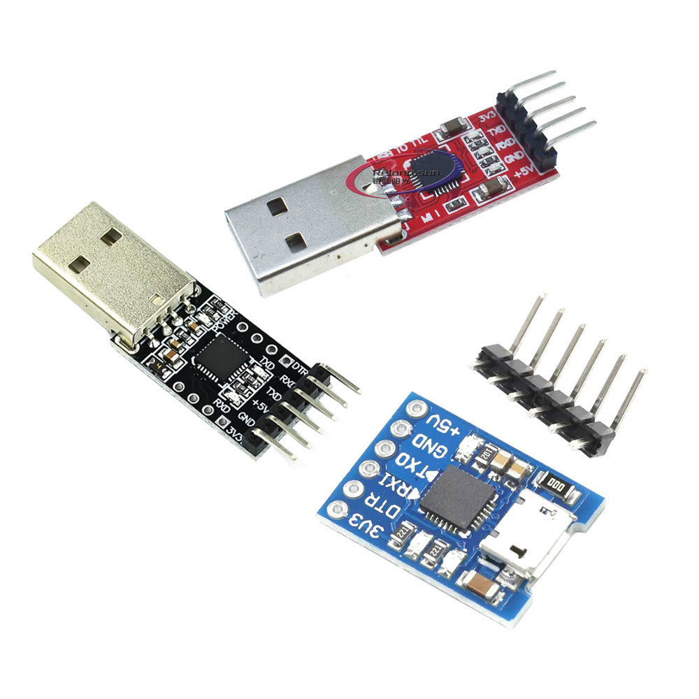 CH9102 MICRO USB to UART TTL Module 6Pin 5pin Serial Converter UART STC ...