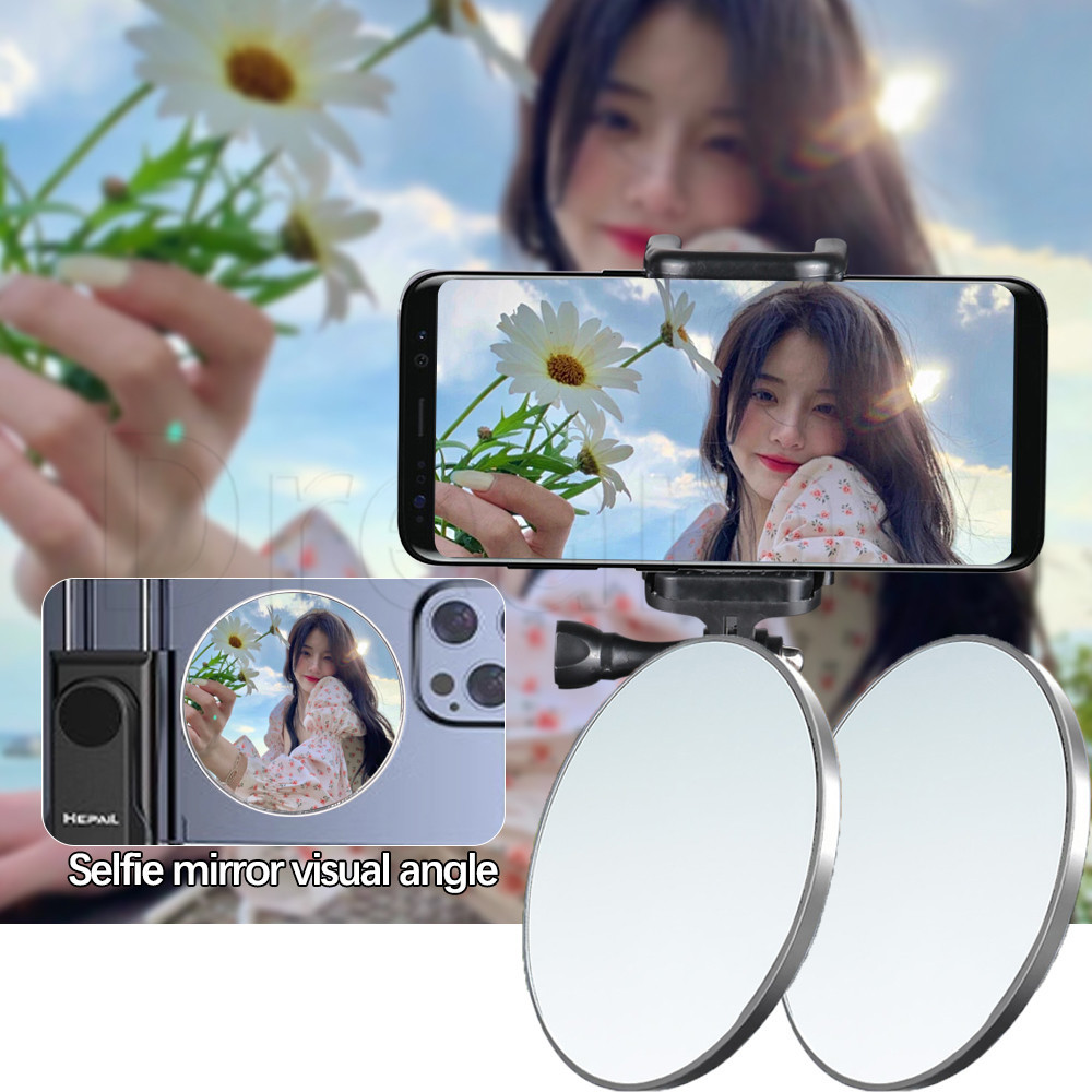 Phone Magnetic Selfie Mirror - Cell Phone Mirror For Vlogging ...