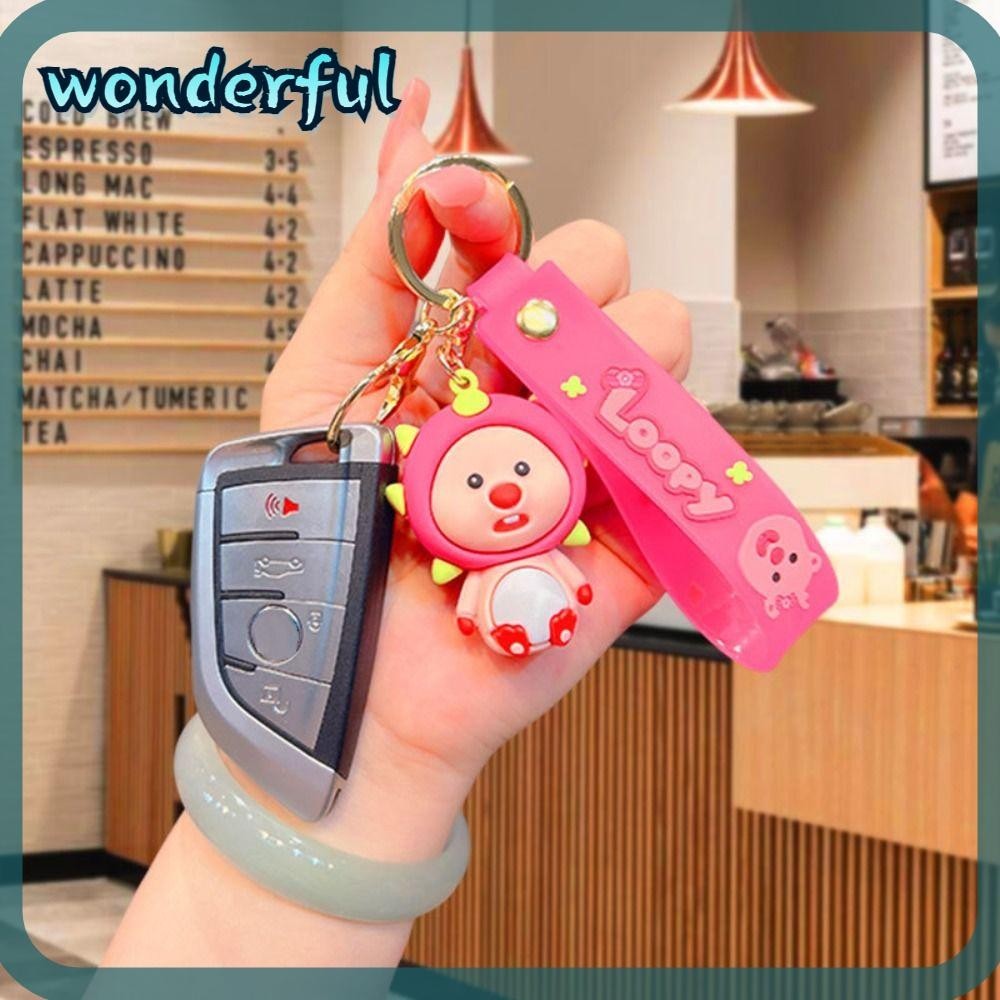 WONDER Loopy Doll Keychain, Cartoon Toy Loopy Key Ring, Creative Cute ...