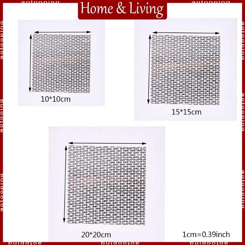 AOTO Mesh Wall Repair Patch Adhesive Fix Net Drywall Hole Ceiling ...