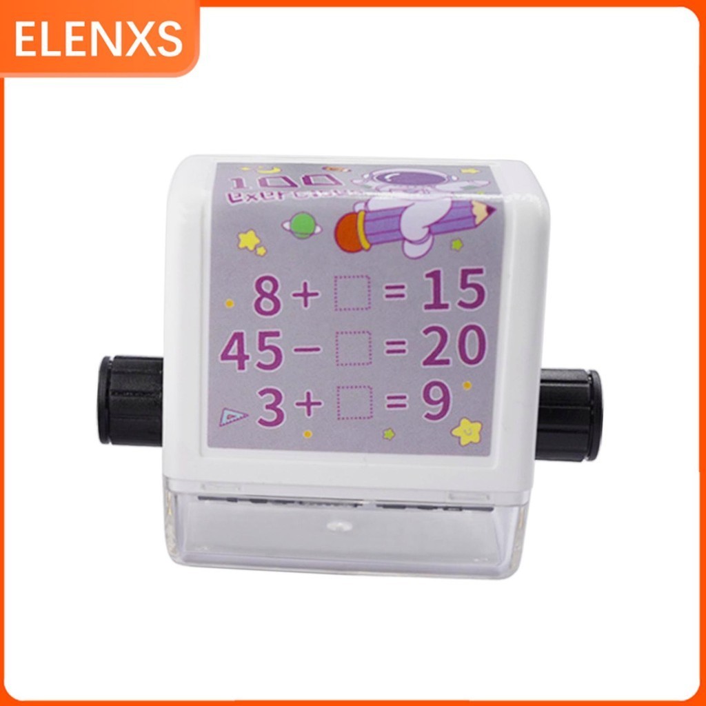 1/2/3 Educational Addition Subtraction Math Stamp Set Rolling 1-100 ...