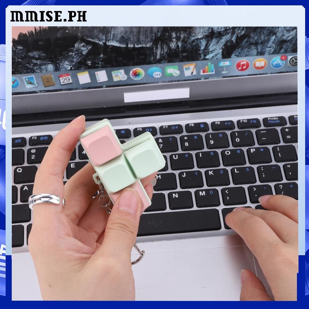 [mmise.ph] Keyboard Fidget Toy 4 Keys Stress Relief Mechanical Keyboard ...