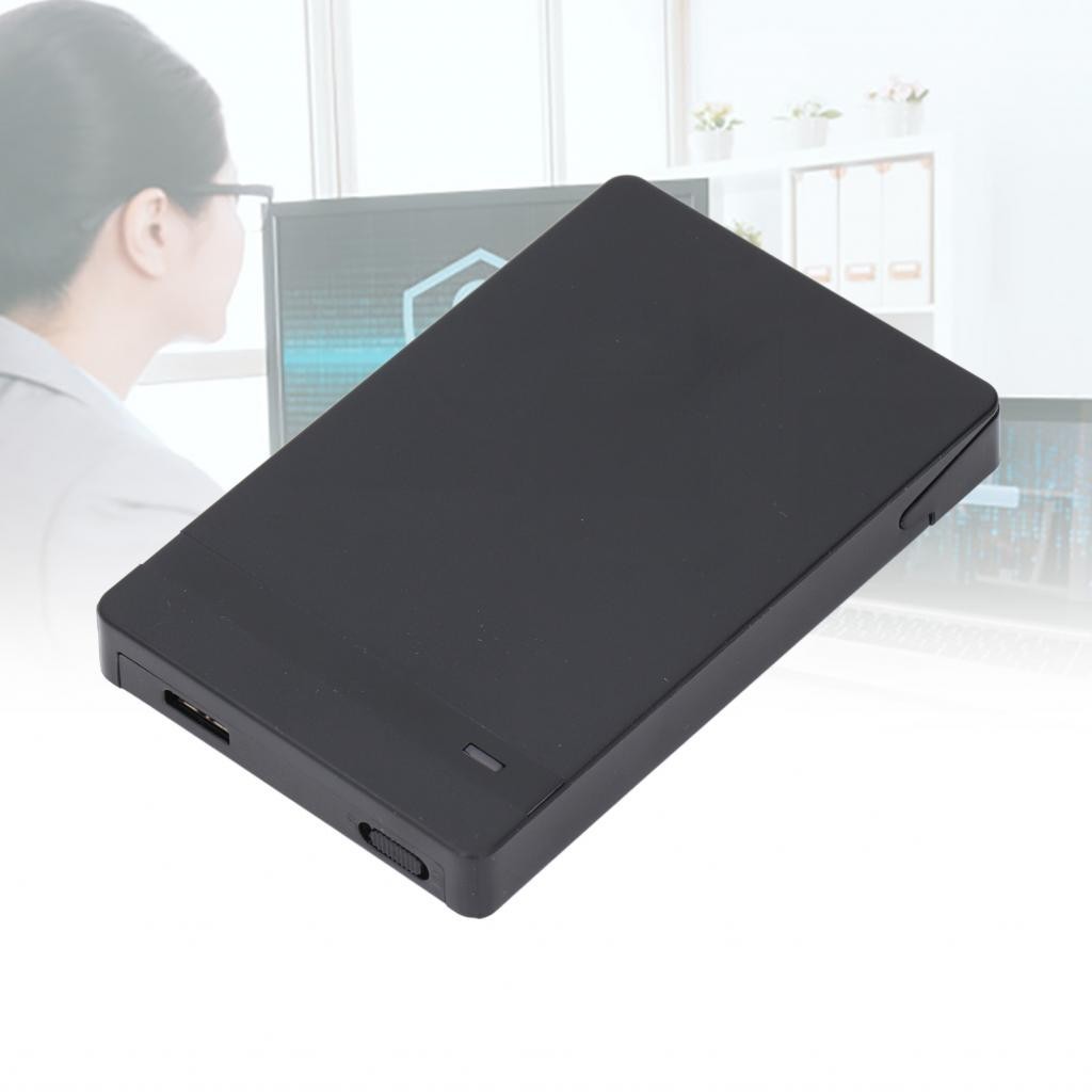 Yohooo External Hard Drive Case Hot Swappable Enclosure 2.5inch Support ...