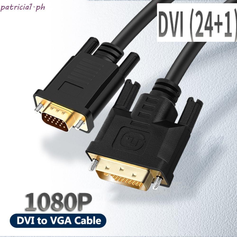 PATRICIA Dvi 24+1 To Vga Cable, DVI 24+1 15-pin VGA Dvi To VGA Cable ...
