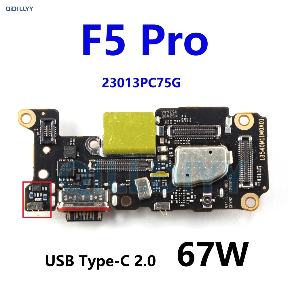 For Xiaomi Poco F5 Pro F5Pro USB Charging 67W Port Dock Jack Connector ...