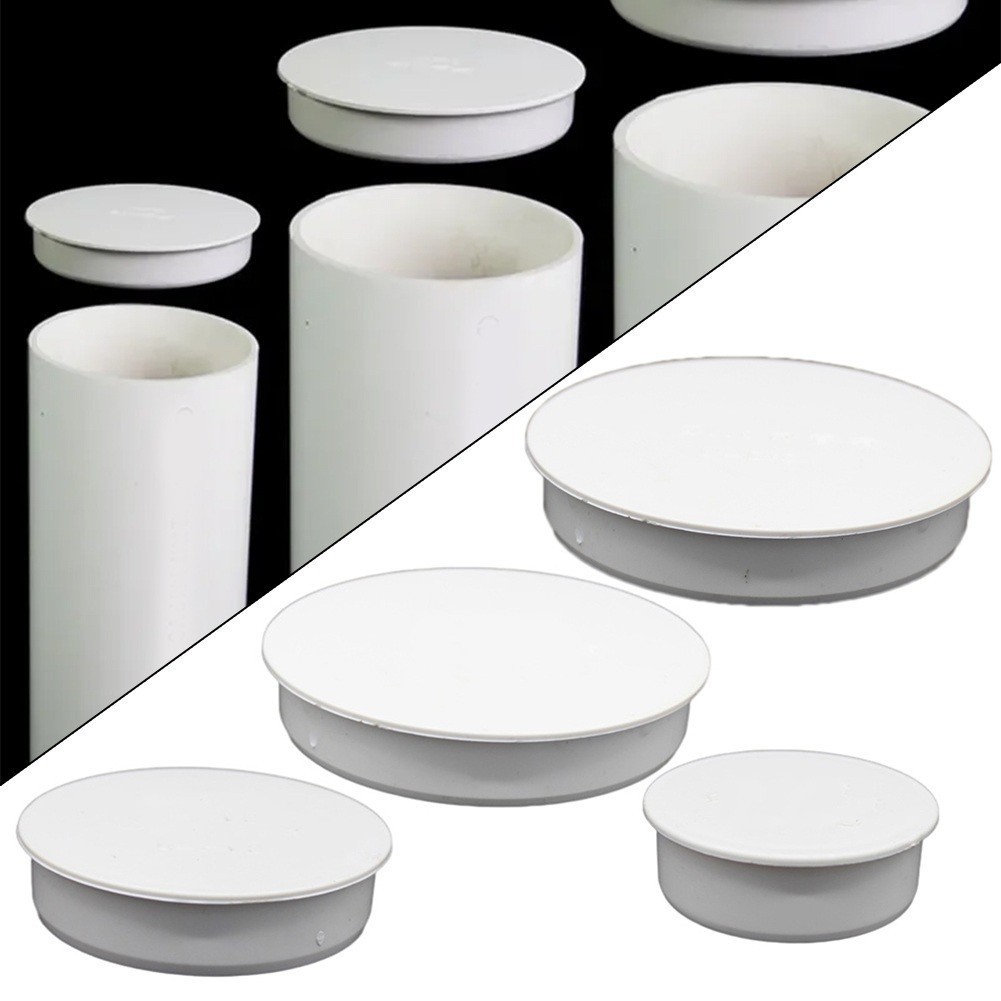 ⭐Ready Stock⭐ 50-160mm Thickened PVC Inner Blocking Cap Sewer Pipe ...