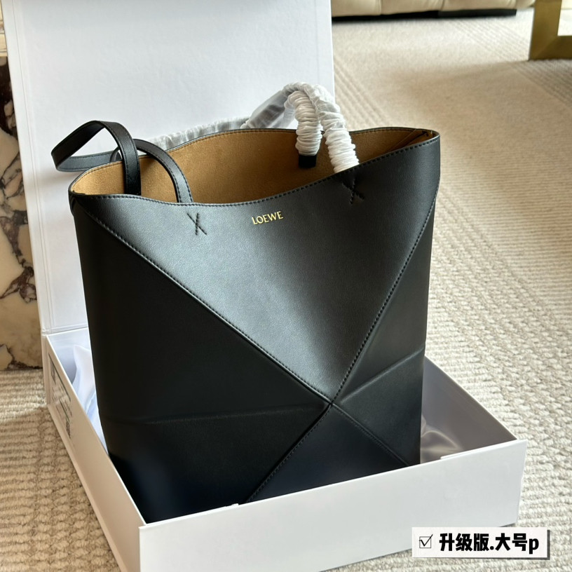 LW/New Women's Bag Easy Matching Tote Bag Folding Geometric Shoulder ...